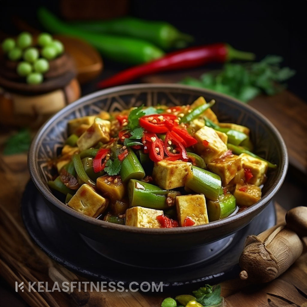 Resep Tauco Tahu Terong Hijau